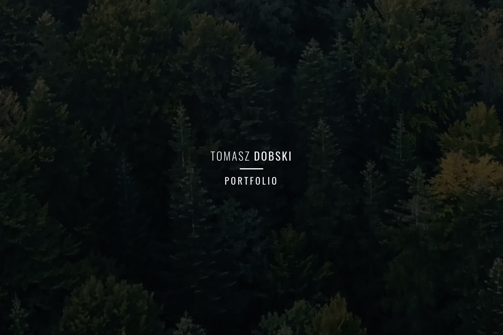 Tomek Dobski / cinematographer | Tomasz Dobski - Photography | Video